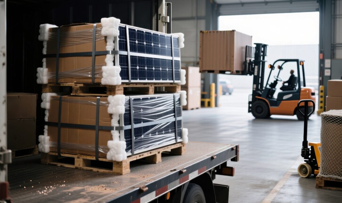 Solar Panels - Last Mile Logistics